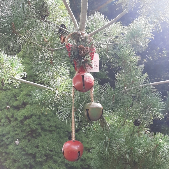 Unbranded | Holiday | Jingle Bells Pine Cone Decorative Hanging Bells ...